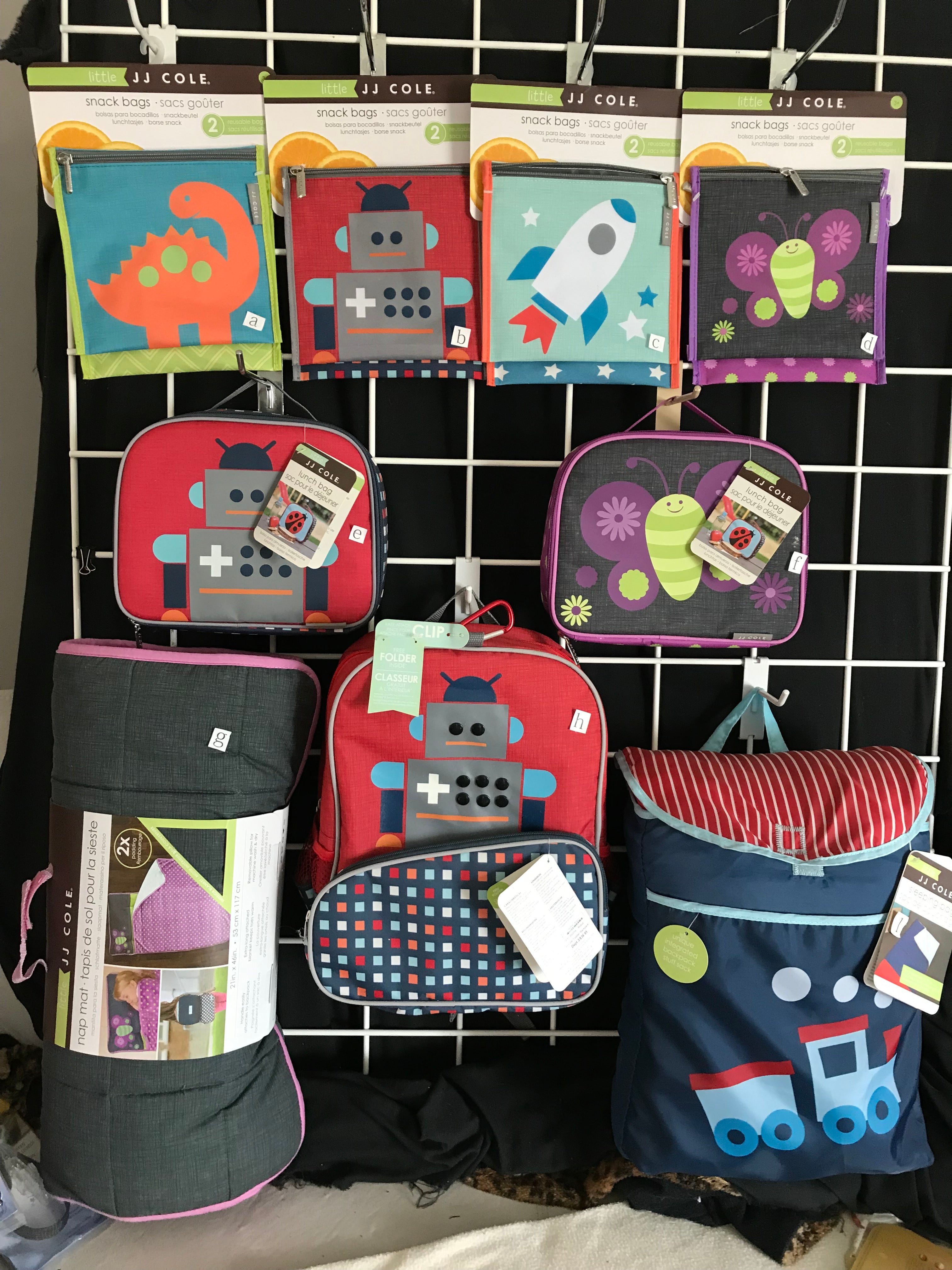 JJ Cole, Lunch Boxes, Back to school, Sleeping – Dens and Friends